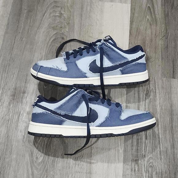 Nike | Shoes | Nike Dunk Low Retro Se Lt Armory Bluemidnight Navy Denim ...